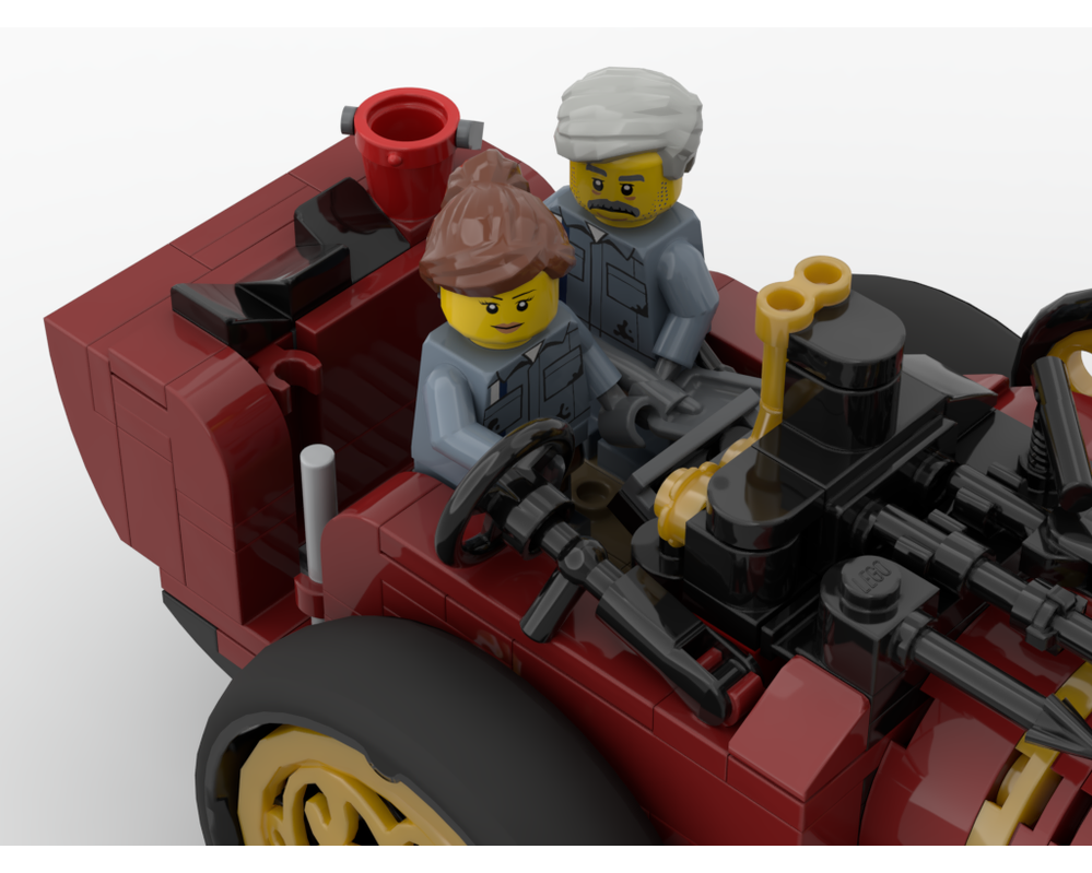 LEGO MOC Traction Engine by Aerobrix | Rebrickable - Build with LEGO