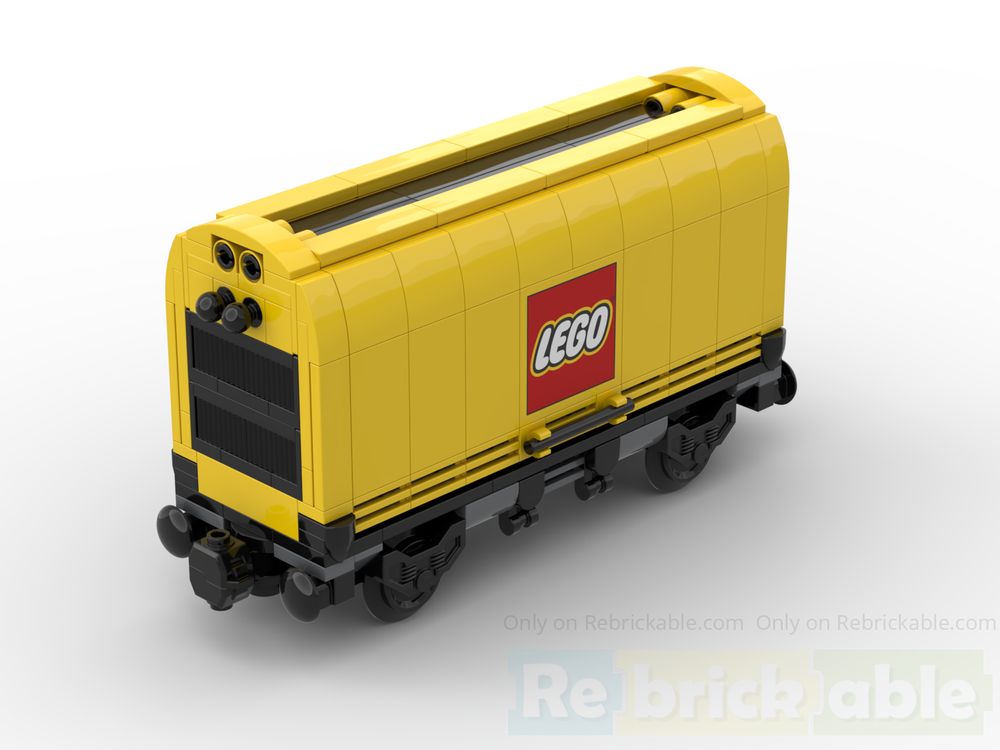 LEGO MOC "Lego"-cart by LeFisch | Rebrickable - Build with LEGO