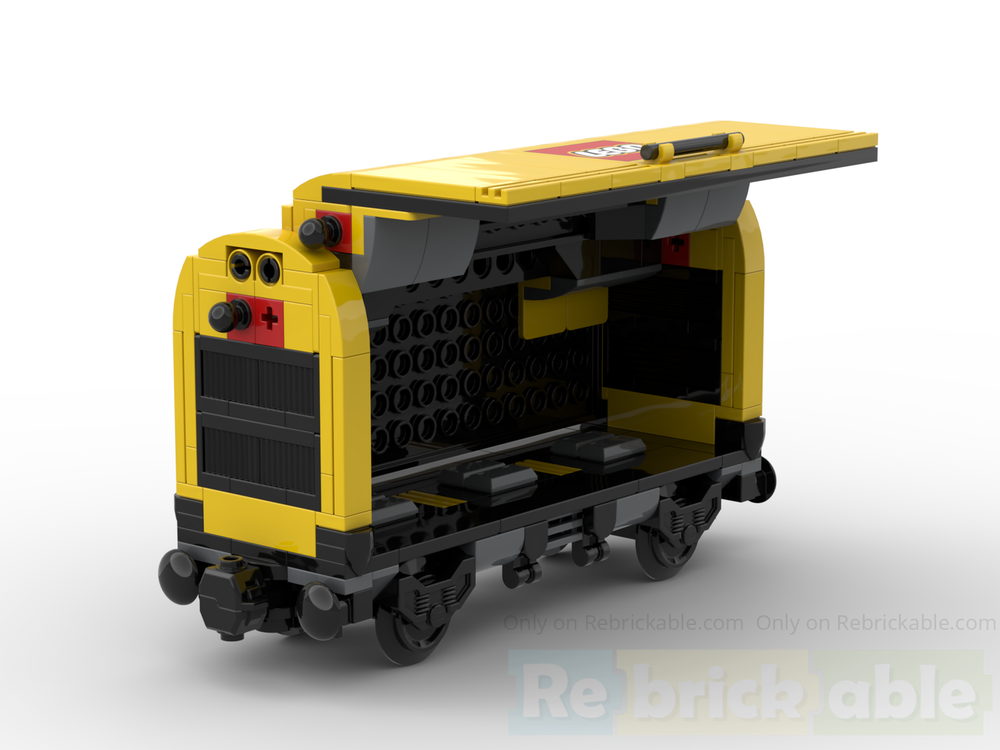 LEGO MOC "Lego"-cart by LeFisch | Rebrickable - Build with LEGO