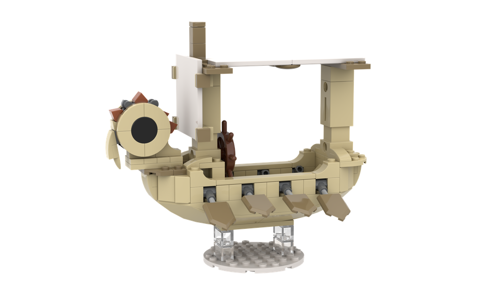 LEGO MOC Rito Airship from Tears of the Kingdom by octane thermoplastic ...