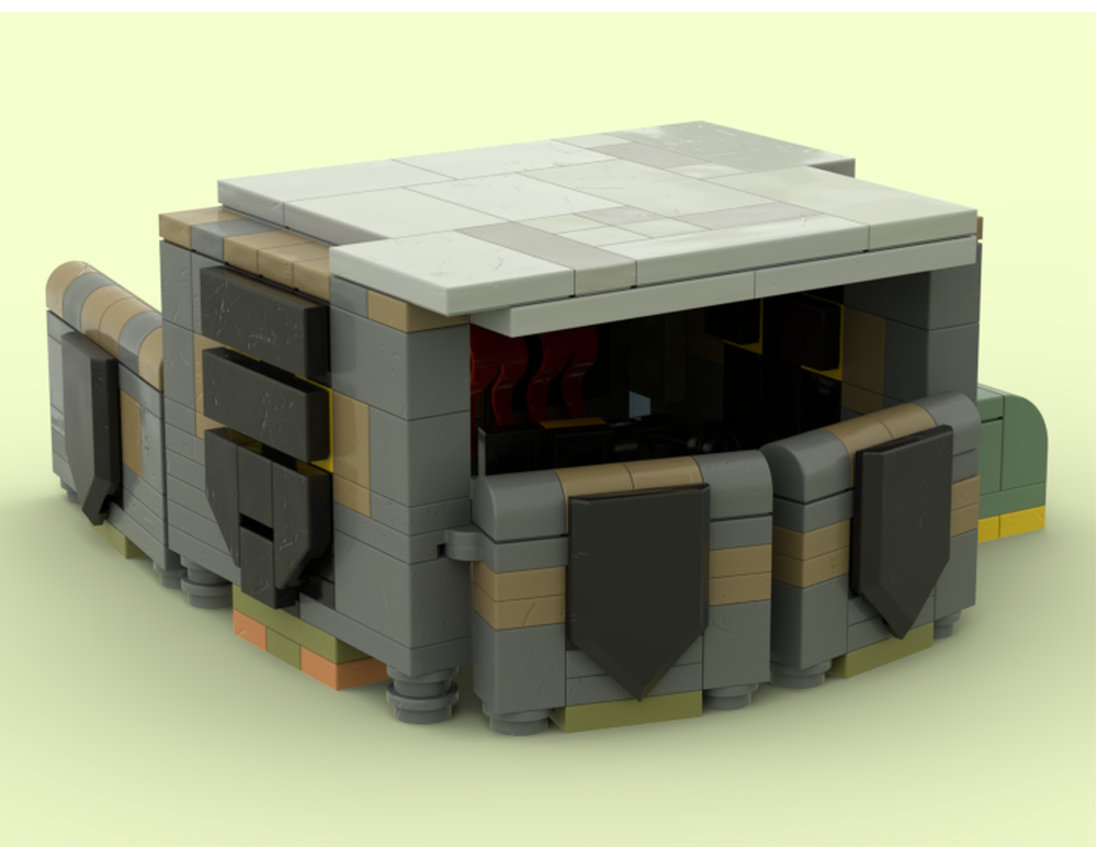 LEGO MOC Clem's Fort by Commanduf | Rebrickable - Build with LEGO