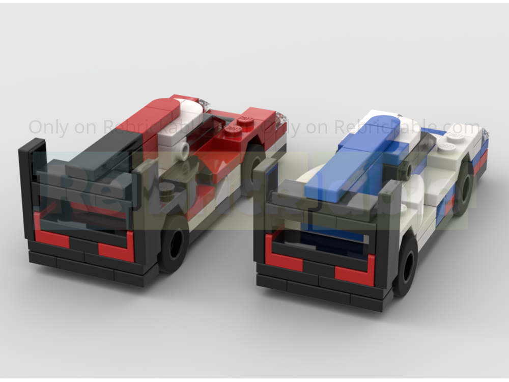 LEGO MOC Pair Of Meyer Shank Racing Acura ARX-06 LMDh Hypercar Racing ...