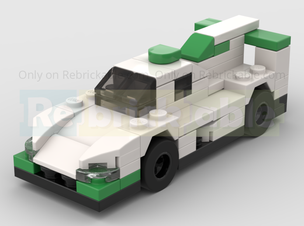 LEGO MOC 2025 Proton Competition Porsche 963 LMDh Hypercar Racing Car ...