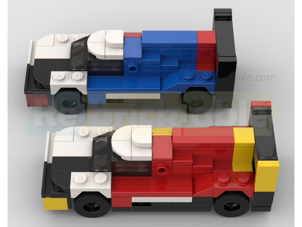 LEGO MOC-221414 Pair Of BMW M Hybrid V8 LMDh Hypercar Racing Cars ...