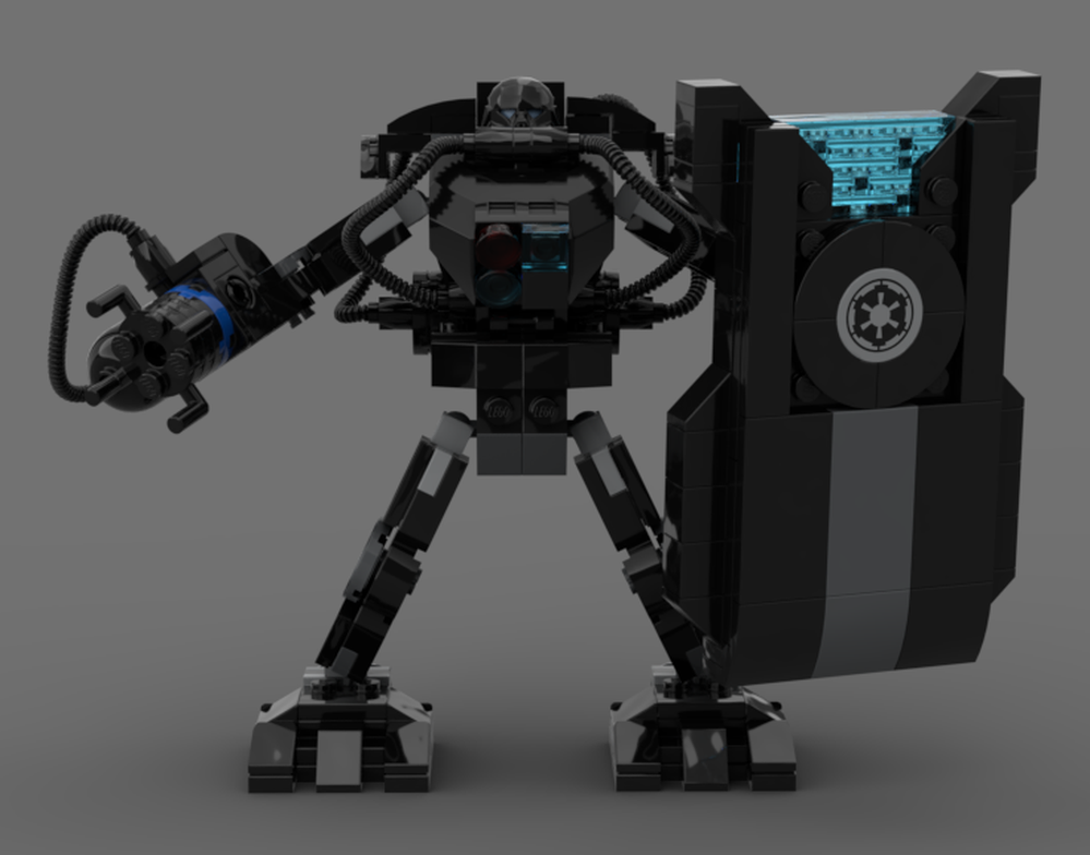 LEGO MOC Force Unleashed 2 Carbonite War Droid by Burntcurlyfry66 ...