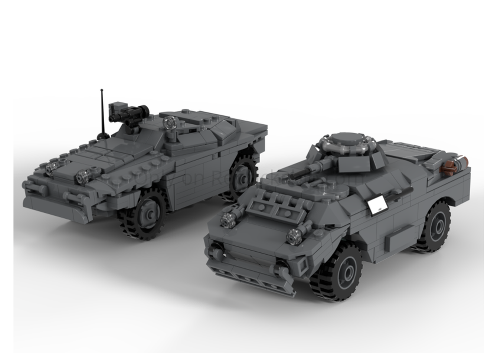 LEGO MOC-221416 BRDM-2 by GreeneBricks | Rebrickable - Build with LEGO
