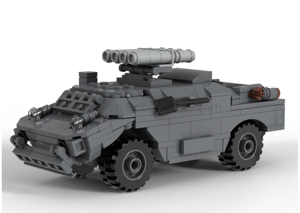 LEGO MOC-221416 BRDM-2 by GreeneBricks | Rebrickable - Build with LEGO