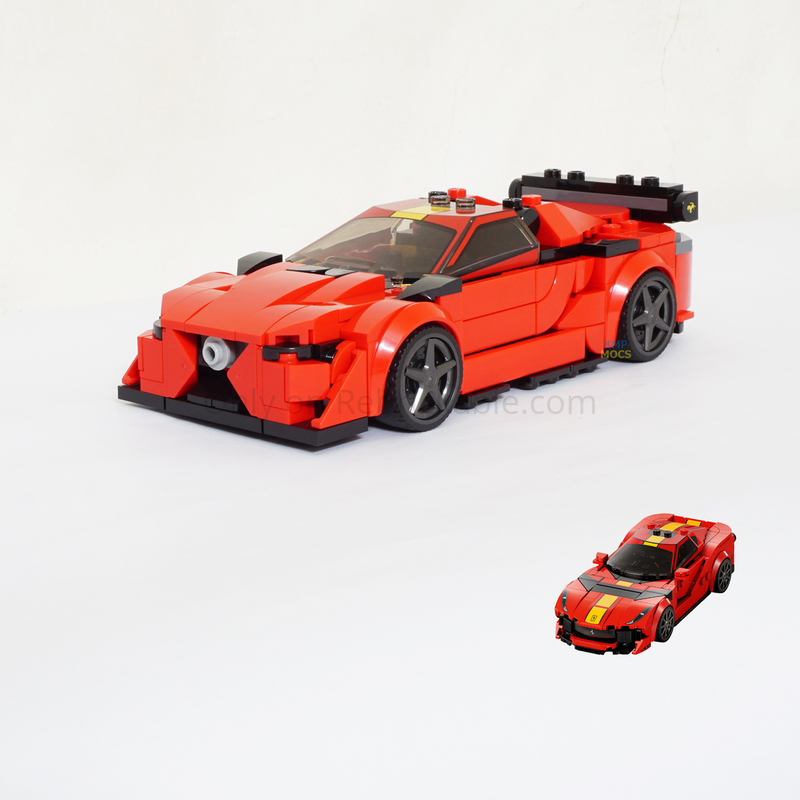 LEGO MOC [Free] 76914 Lexus RC F GT3 by KMPMOCS | Rebrickable - Build ...