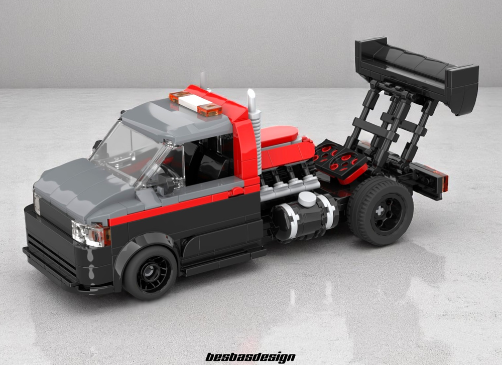 LEGO MOC VW Transporter, A-Team Dragster by besbasdesign | Rebrickable ...