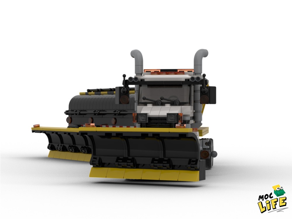 LEGO MOC Tow Plow by MocLife | Rebrickable - Build with LEGO