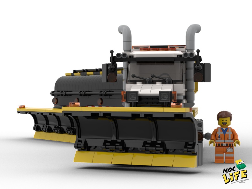 LEGO MOC Tow Plow by MocLife | Rebrickable - Build with LEGO