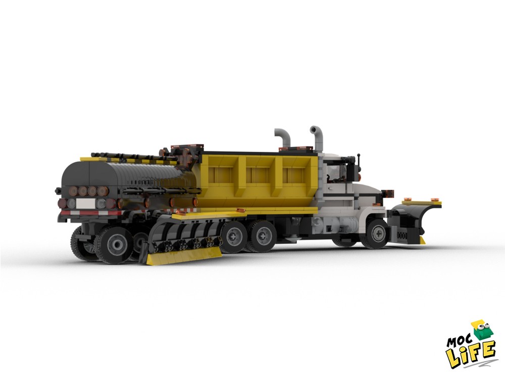 LEGO MOC Tow Plow by MocLife | Rebrickable - Build with LEGO