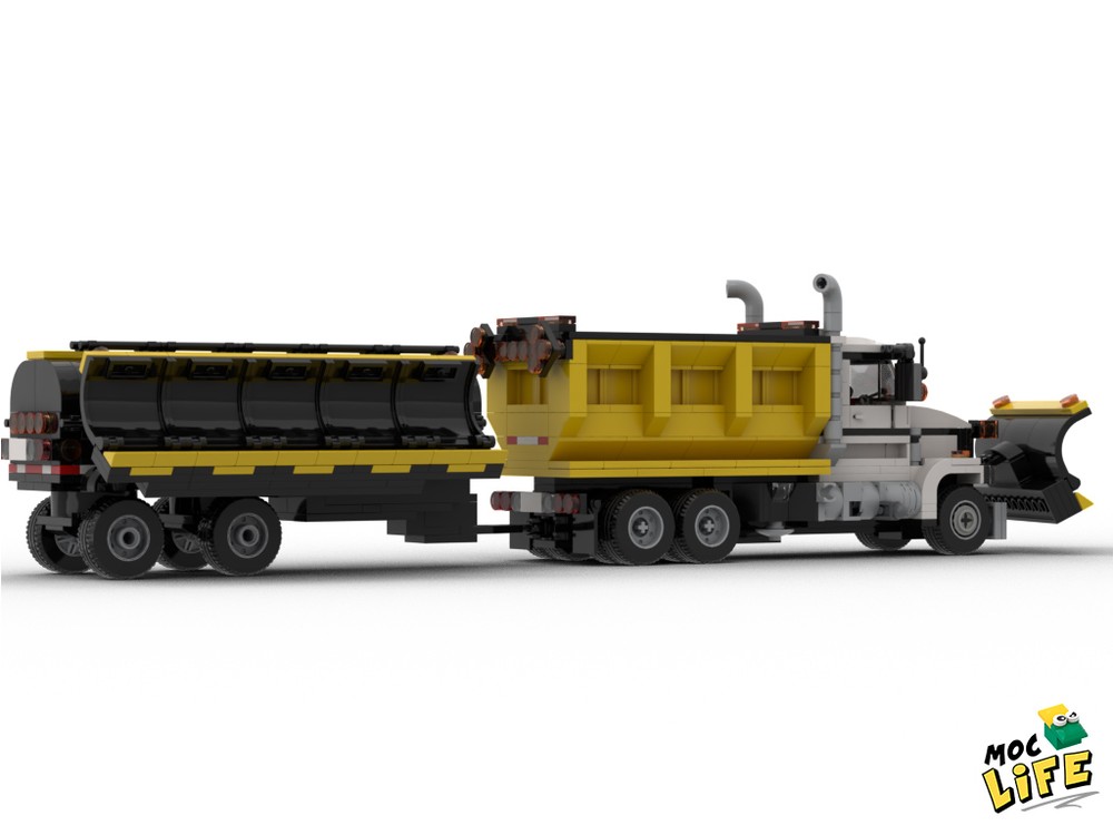 LEGO MOC Tow Plow by MocLife | Rebrickable - Build with LEGO