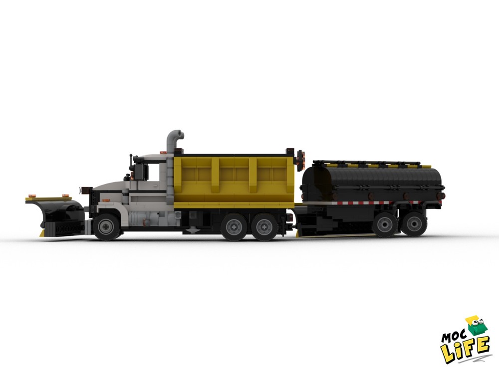 LEGO MOC Tow Plow by MocLife | Rebrickable - Build with LEGO