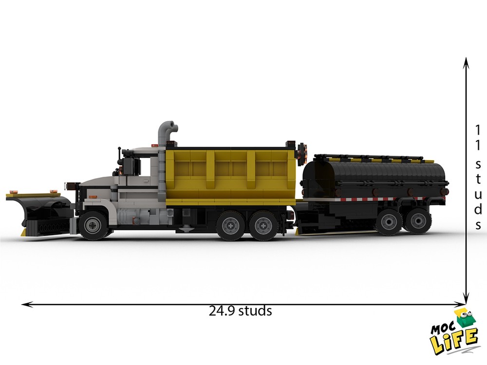 LEGO MOC Tow Plow by MocLife | Rebrickable - Build with LEGO