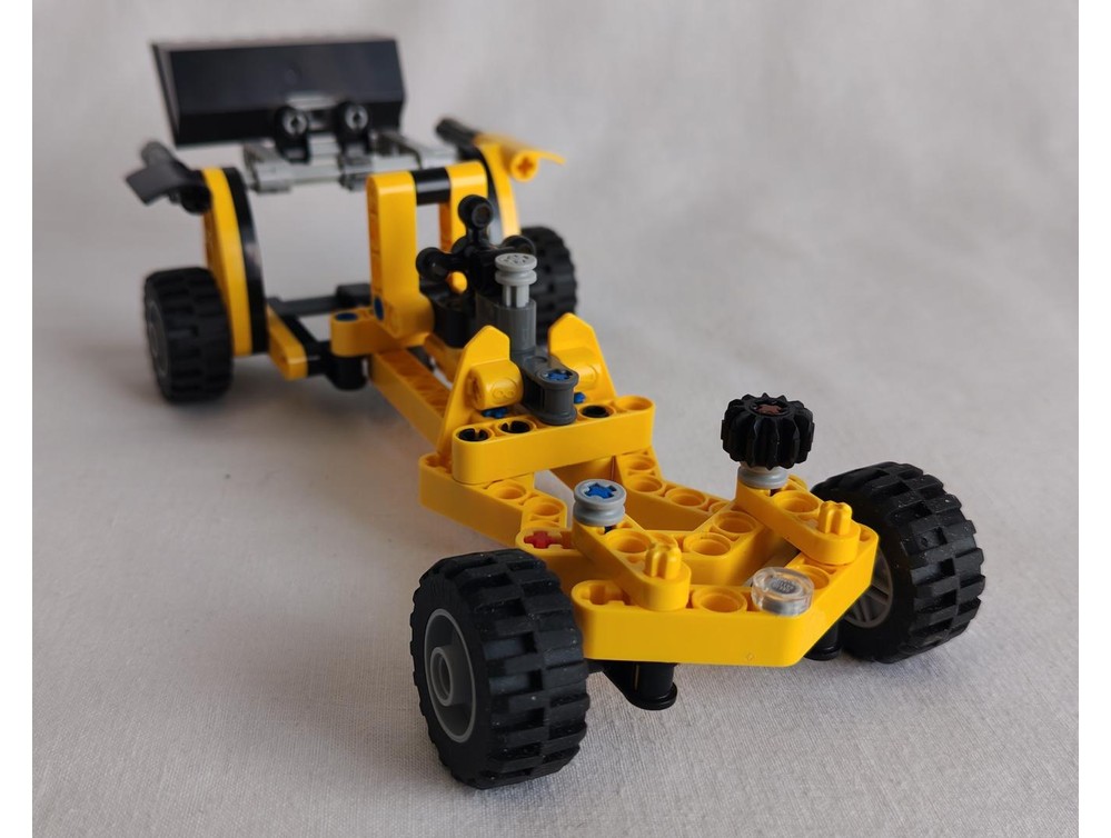LEGO MOC Dragster 42197 Alternate Build by ErikGS | Rebrickable - Build ...