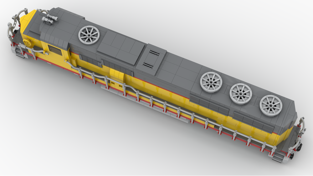 LEGO MOC LEGO Diesel locomotive - EMD SD50 Union Pacific - MOC by ...