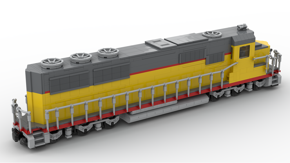 LEGO MOC LEGO Diesel locomotive - EMD SD50 Union Pacific - MOC by ...