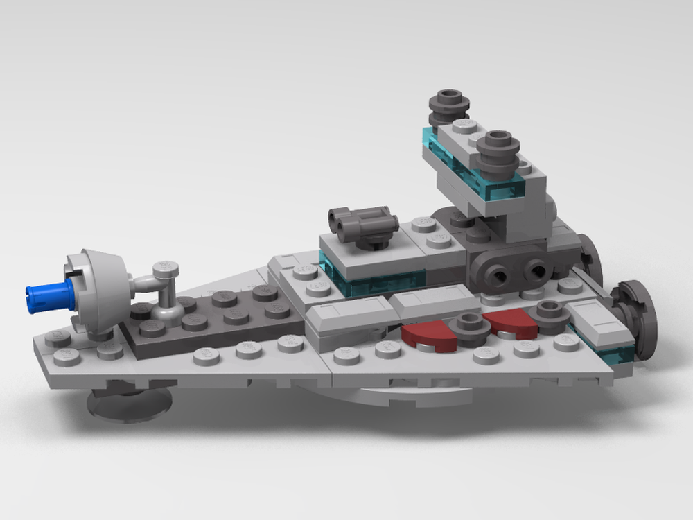 LEGO MOC Sun Destroyer with big gun by FlyDogFish | Rebrickable - Build ...