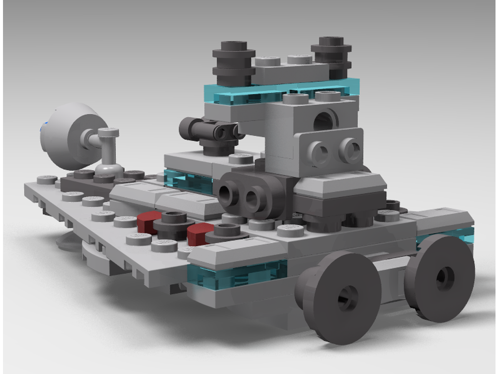 LEGO MOC Sun Destroyer with big gun by FlyDogFish | Rebrickable - Build ...