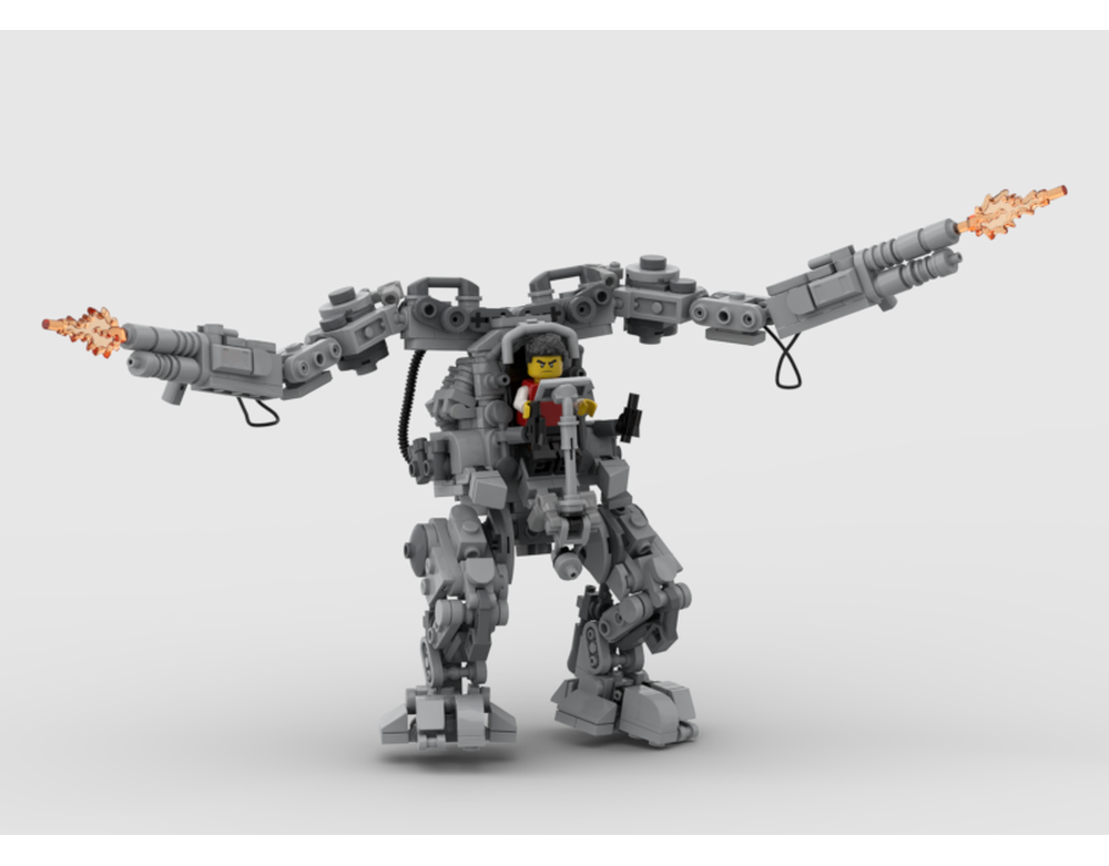 LEGO MOC The Matrix: APU Mech Suit by Sey_Builds | Rebrickable - Build ...