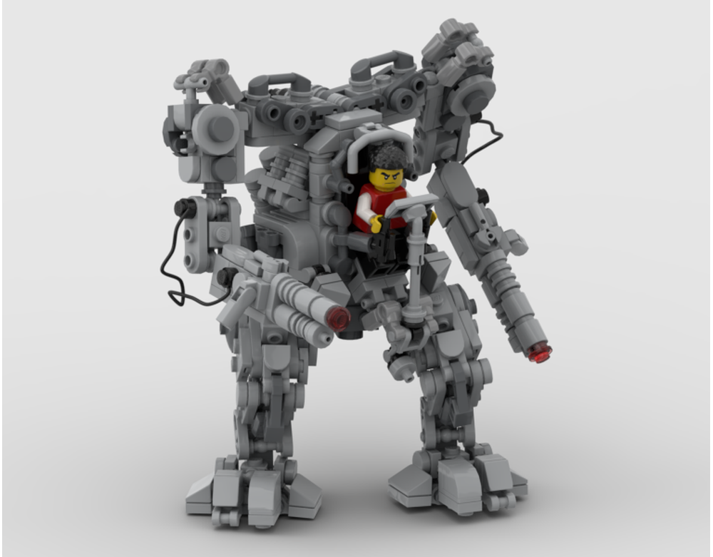 LEGO MOC The Matrix: APU Mech Suit by Sey_Builds | Rebrickable - Build ...