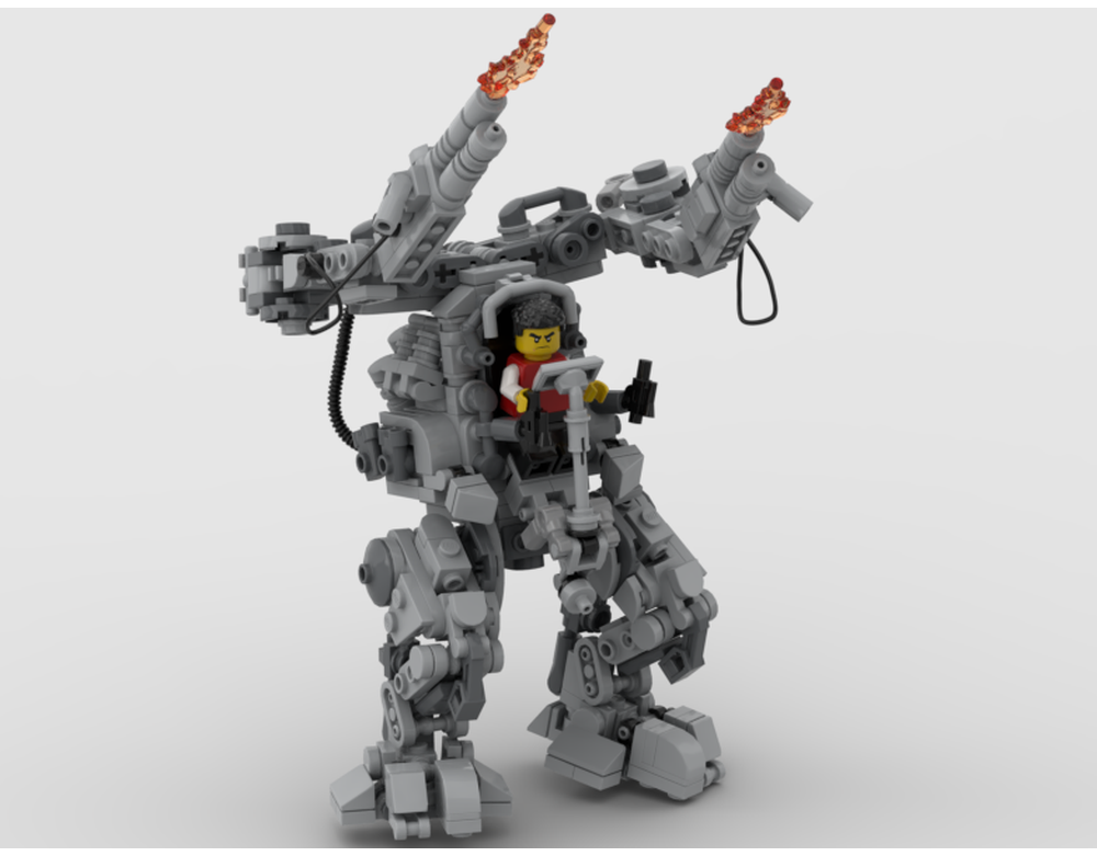 LEGO MOC The Matrix: APU Mech Suit by Sey_Builds | Rebrickable - Build ...