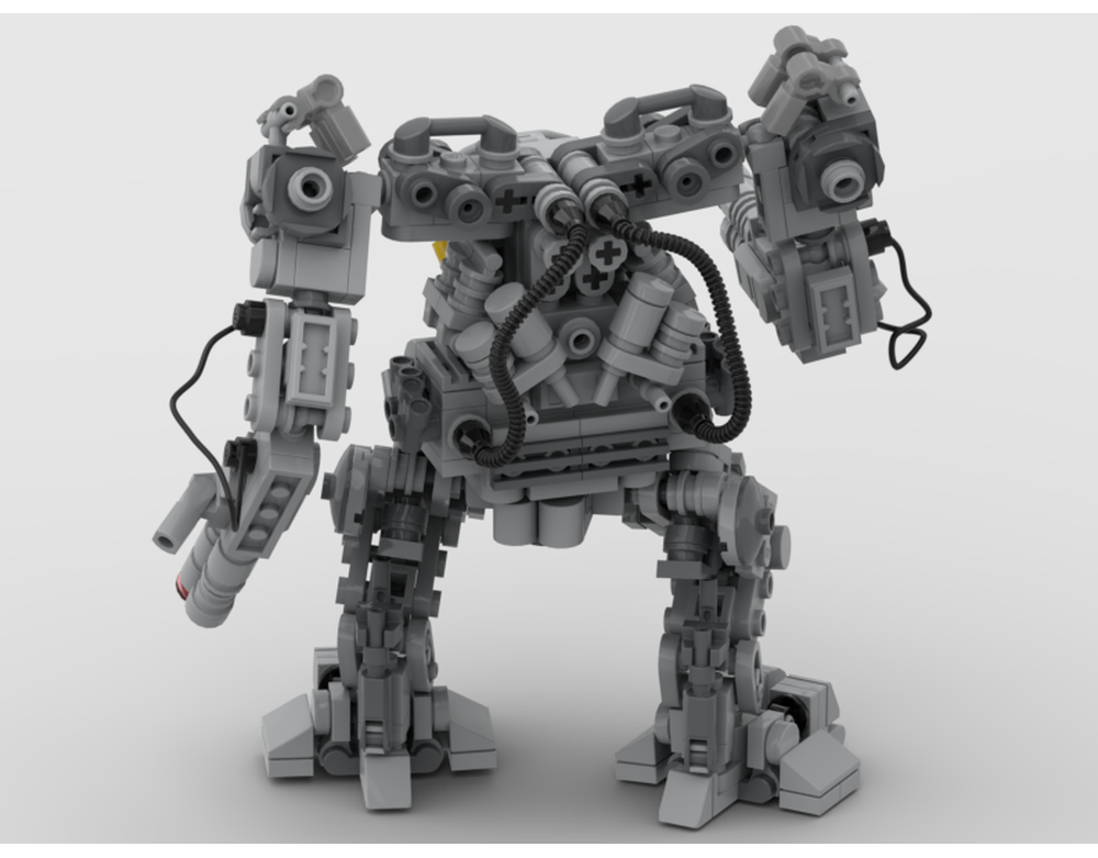 LEGO MOC The Matrix: APU Mech Suit by Sey_Builds | Rebrickable - Build ...