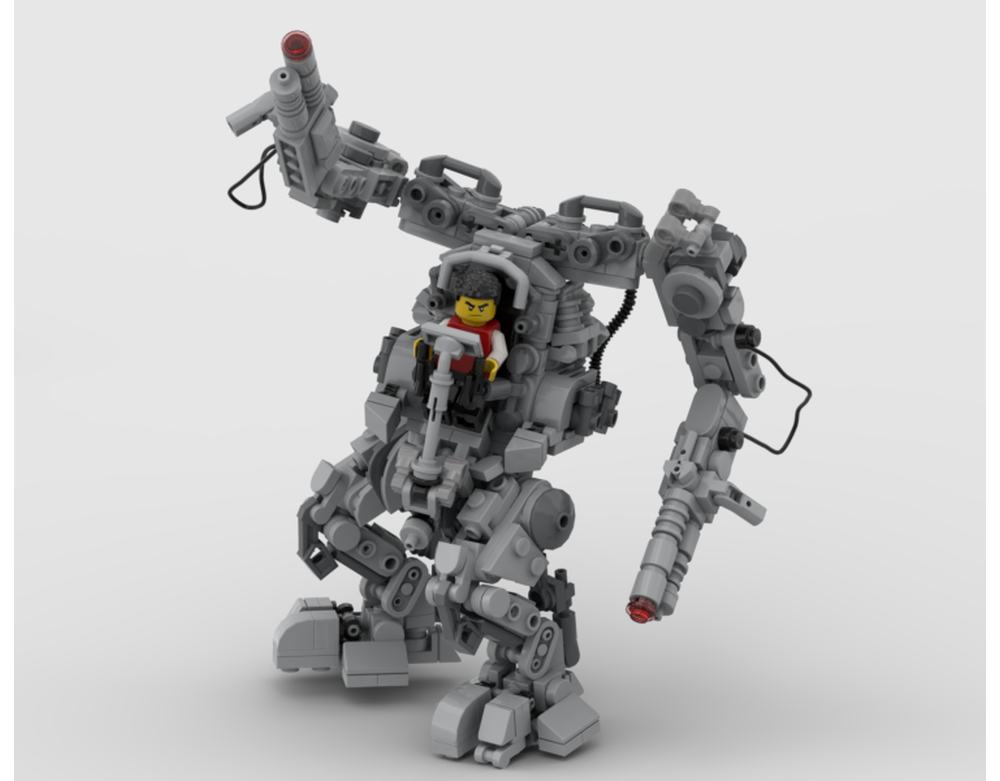 LEGO MOC The Matrix: APU Mech Suit by Sey_Builds | Rebrickable - Build ...