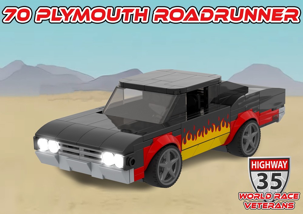 LEGO MOC 70 Plymouth Roadrunner – Hot Wheels: Acceleracers by Pfundjj ...