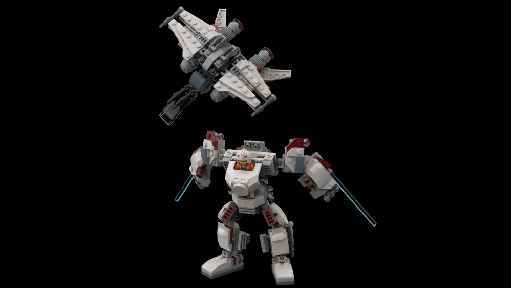 LEGO MOC Project XW: Republic Combat Mech by obibenkenobi | Rebrickable ...