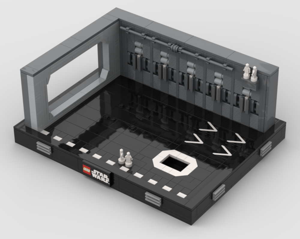 LEGO MOC-221466 Death Star Hanger by Ckinion | Rebrickable - Build with ...