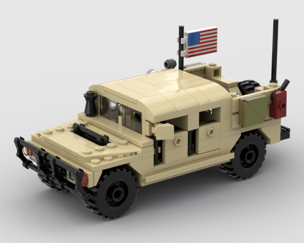 LEGO MOC Humvee (Troop carrier edition) by MechanicHello | Rebrickable ...