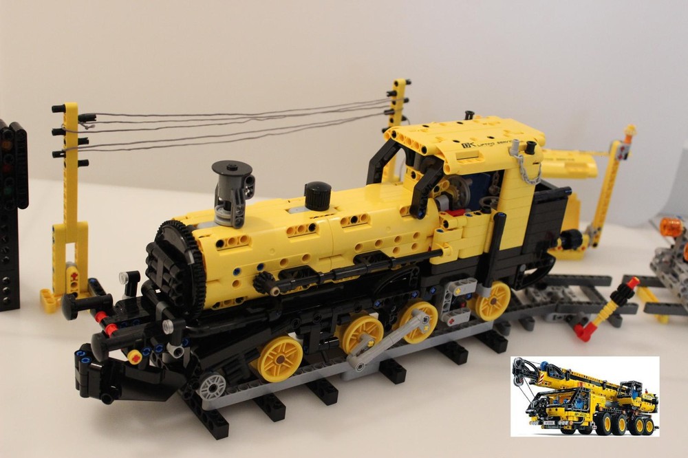 LEGO MOC Steam locomotive 42108 alternative model by Omanb571 ...