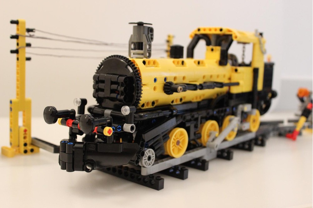 LEGO MOC Steam locomotive 42108 alternative model by Omanb571 ...