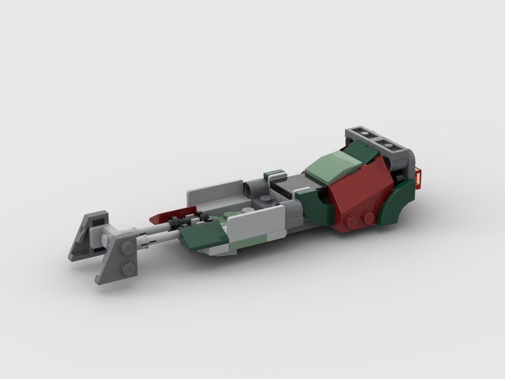 LEGO MOC Boba's Speeder Bike by falconfox | Rebrickable - Build with LEGO