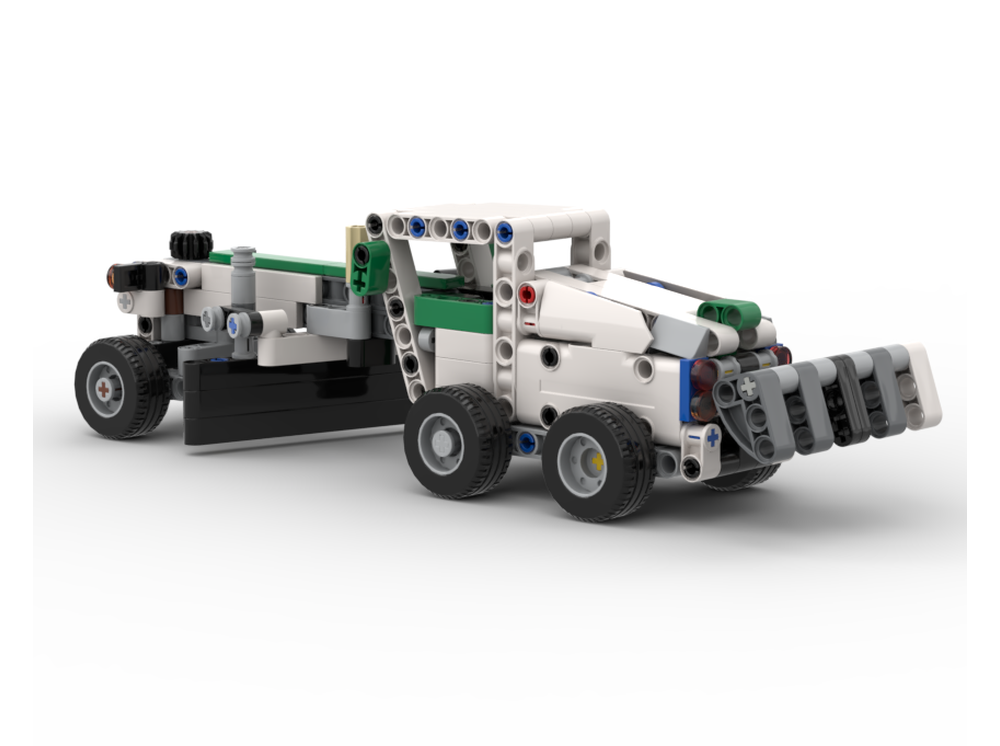 LEGO MOC 42167 model B - Grader by XaeroZKota | Rebrickable - Build ...