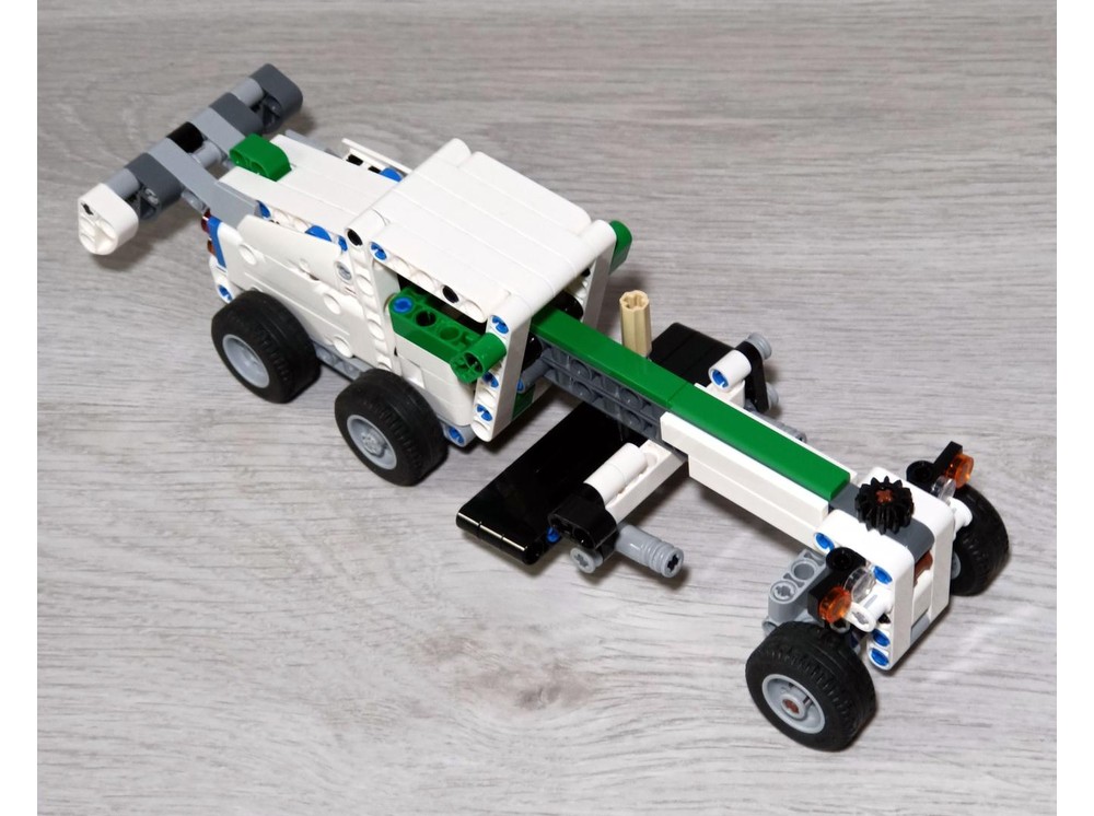 LEGO MOC 42167 model B - Grader by XaeroZKota | Rebrickable - Build ...
