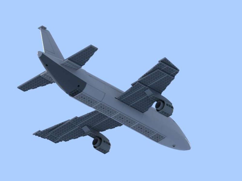 LEGO MOC airbus A320 NEO cargo by shuw | Rebrickable - Build with LEGO