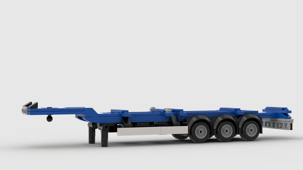 LEGO MOC Container trailer by phigeon | Rebrickable - Build with LEGO
