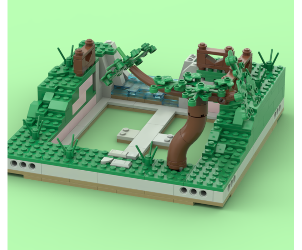 LEGO MOC Legends of Zelda Kakariko Village Goddess statue EXPANSION by ...