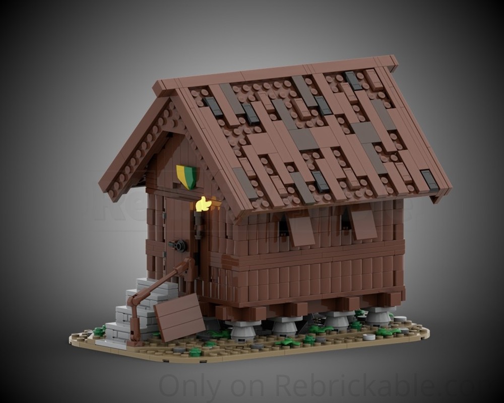 LEGO MOC-221520 Modular Medieval Granary - Mittelalterlicher ...