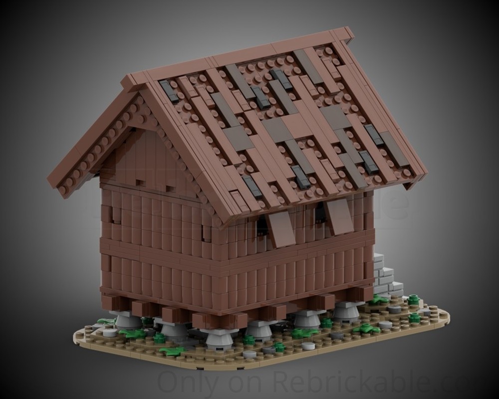 LEGO MOC-221520 Modular Medieval Granary - Mittelalterlicher ...
