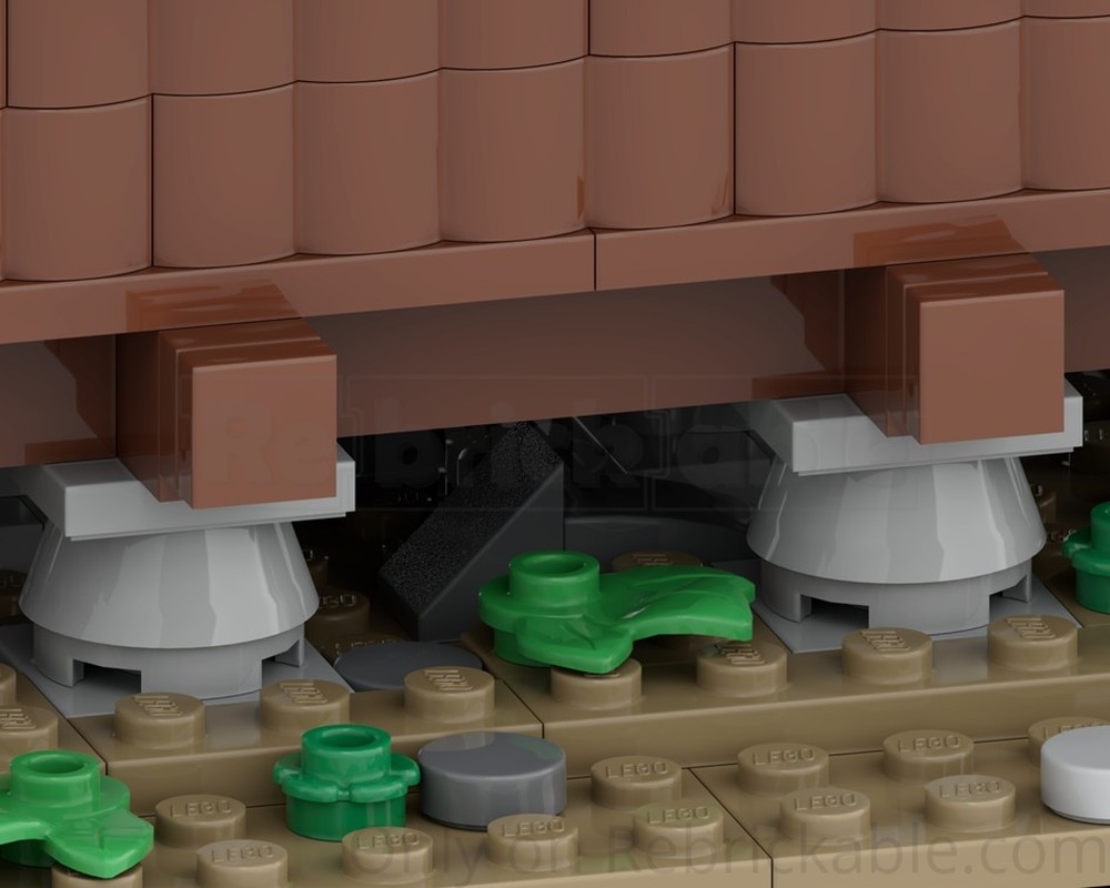 LEGO MOC-221520 Modular Medieval Granary - Mittelalterlicher ...