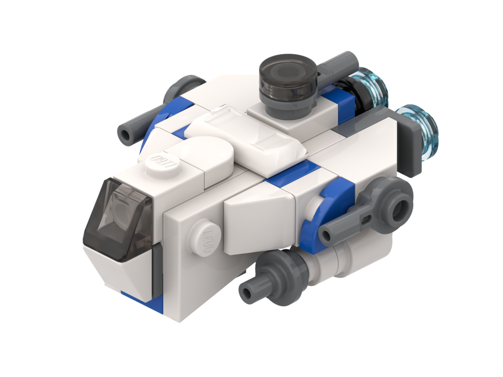 LEGO MOC 75395 Starship #5 by Berth | Rebrickable - Build with LEGO