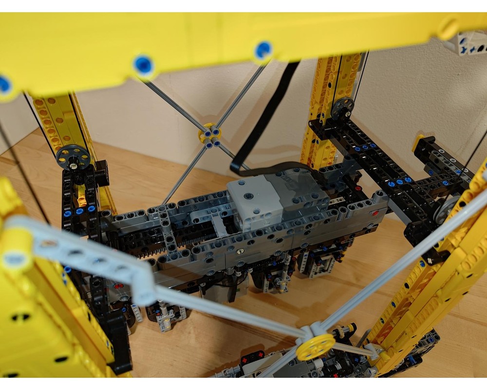 LEGO MOC Straddle container carrier by seecheck | Rebrickable - Build ...