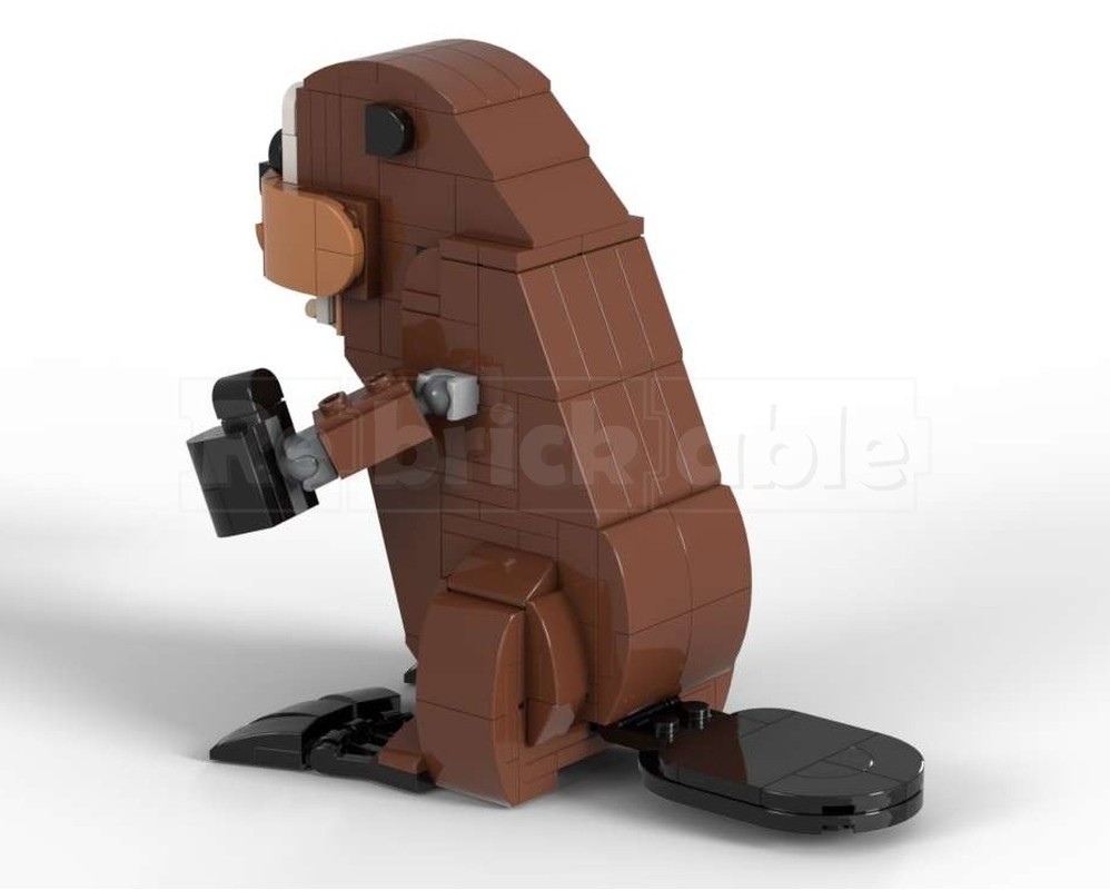 LEGO MOC Beaver by williweb | Rebrickable - Build with LEGO