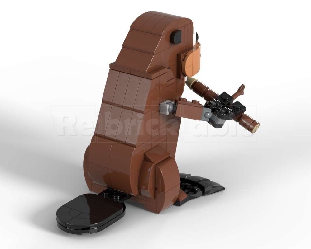 LEGO MOC Beaver by williweb | Rebrickable - Build with LEGO