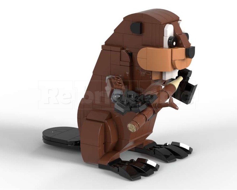 LEGO MOC Beaver by williweb | Rebrickable - Build with LEGO
