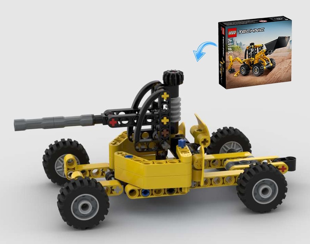 LEGO MOC Anti-Aircraft Gun 42197 Alternate Build by ErikGS ...